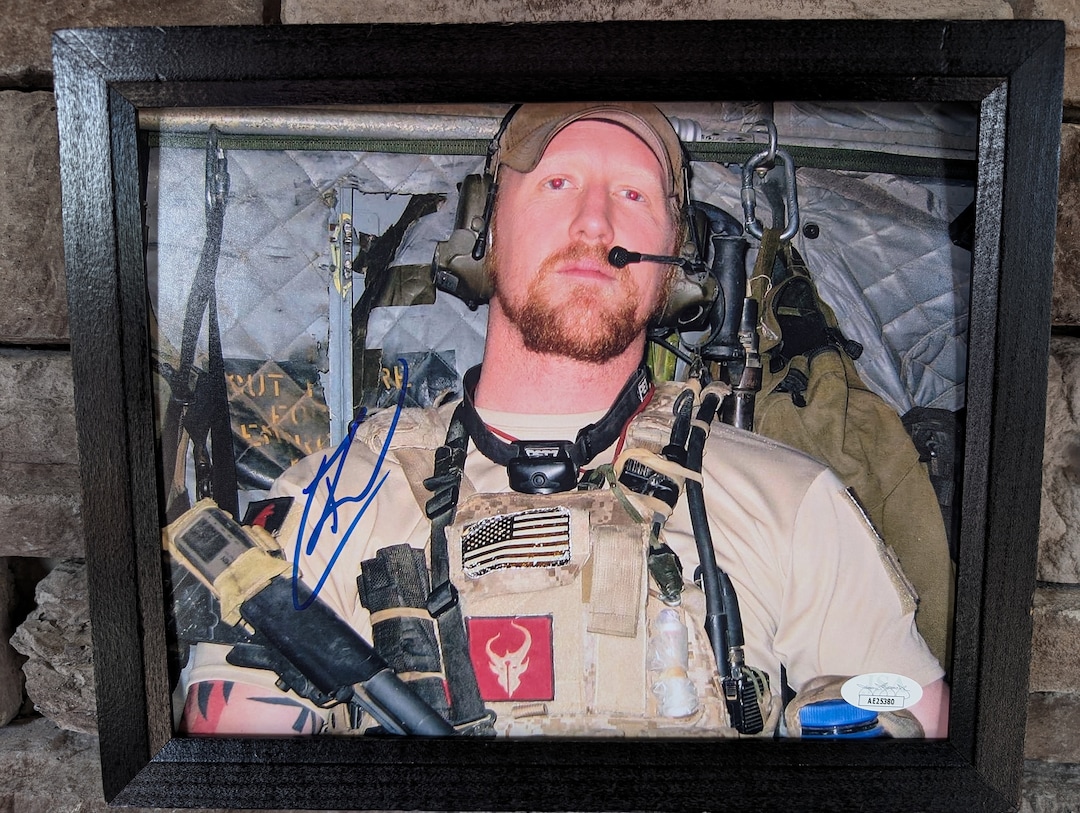 Autographed Robert O'neill Navy Seal Killed Osama Bin Laden Seal Team 6 ...