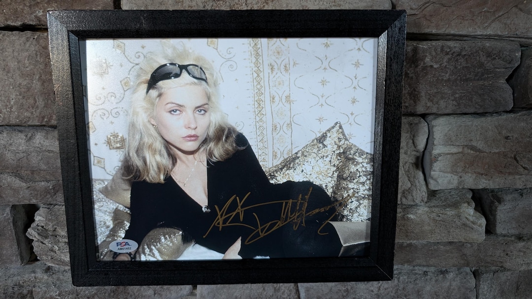 Autographed Debbie Harry Blondie Lead Singer 8x10 Inch Framed Photo ...
