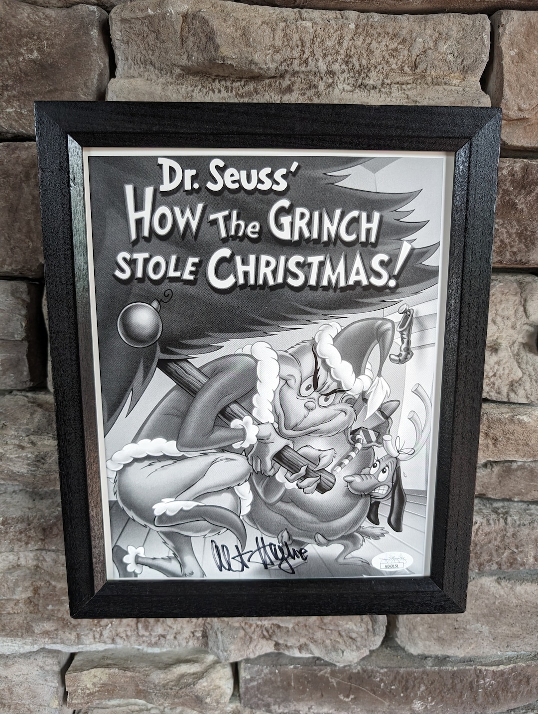Autographed Alber Hague Composer If How the Grinch Stole Christmas 1966 ...