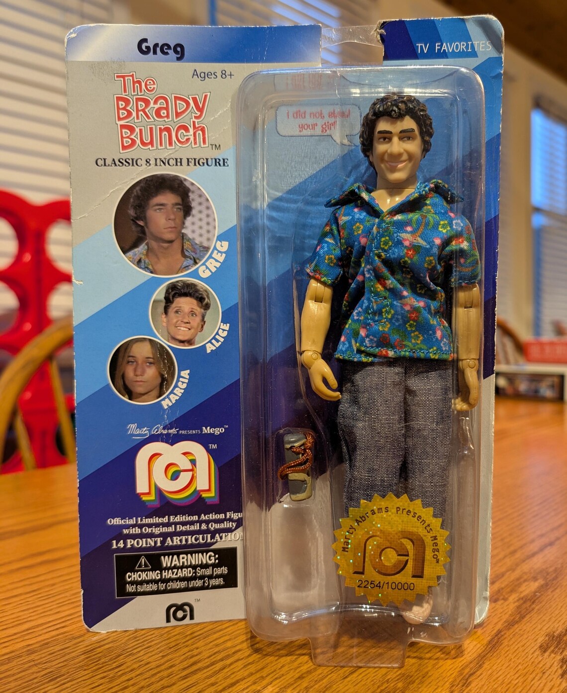 Vintage Limited Edition Mego the Brady Bunch Greg Brady Action Figure ...