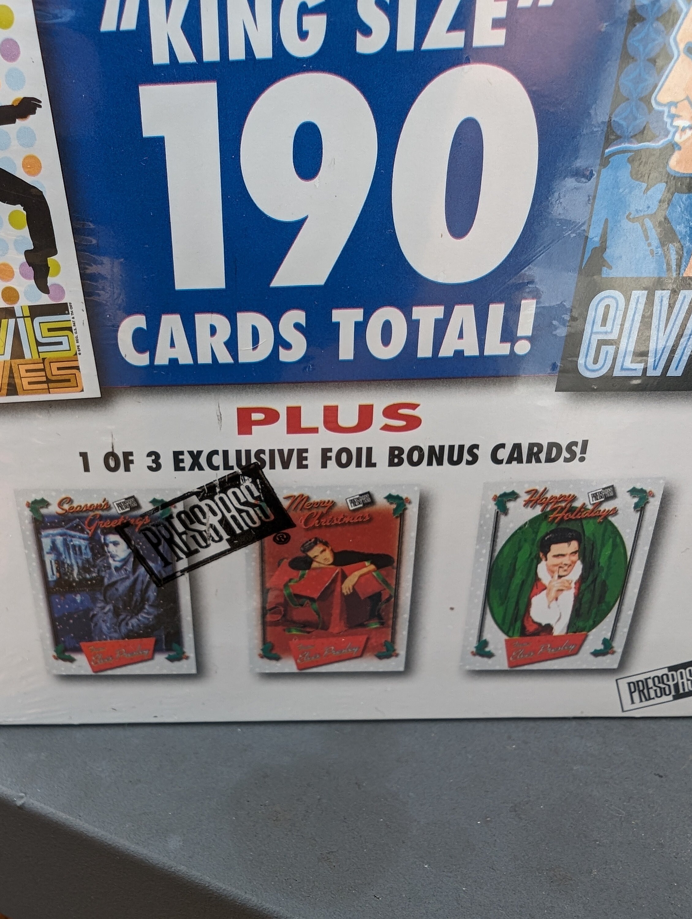 Vintage Elvis Presley King Size Trading Card Set 190 Cards Total Plus ...