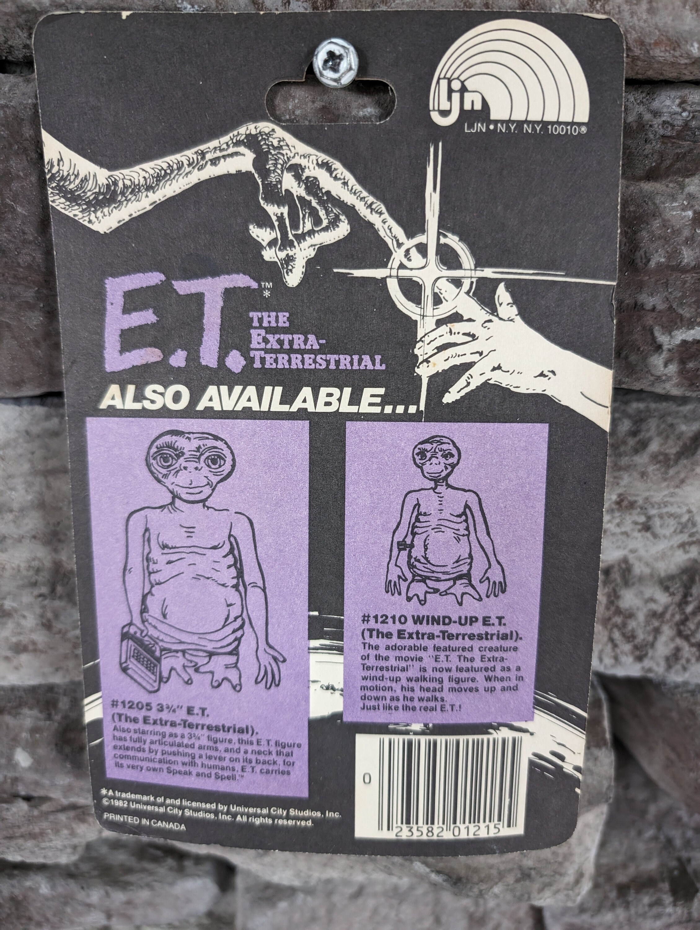 1982 Topps E.T. the Extra Terrestrial the Original Collectibles Figure ...
