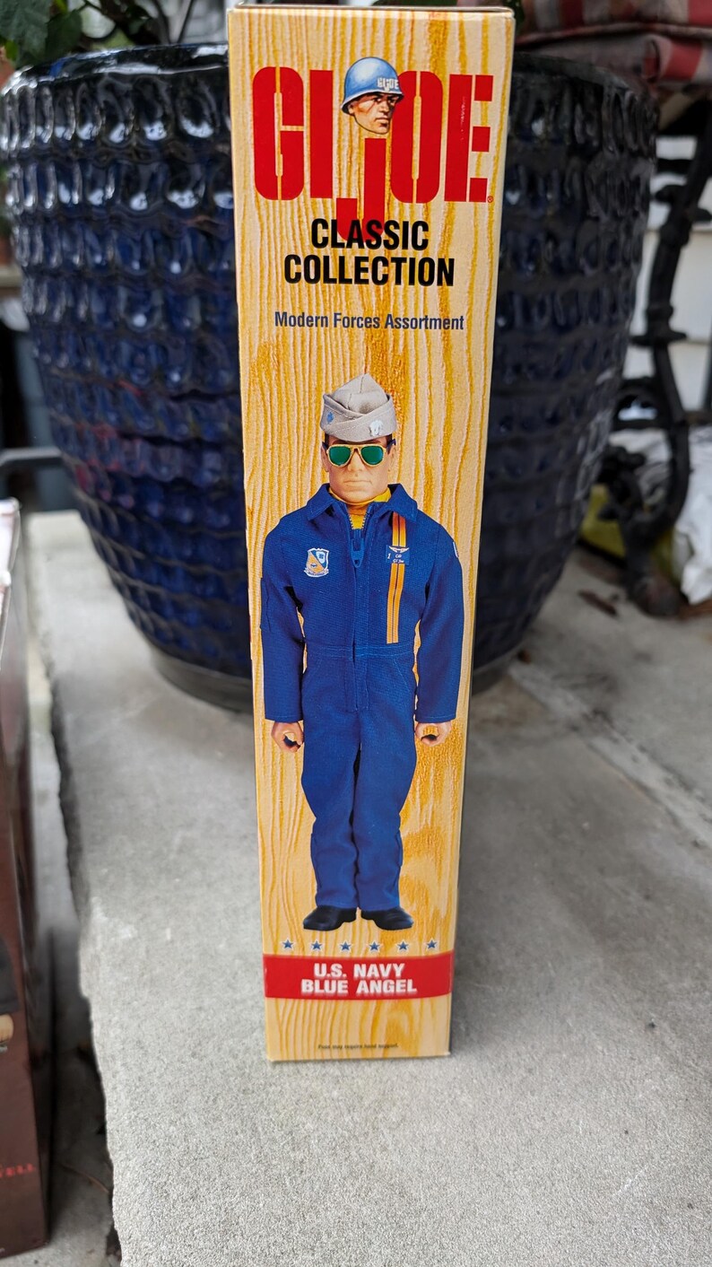 Vintage 1990s GI Joe Classic Collection U.S. Navy Blue Angels Pilot ...