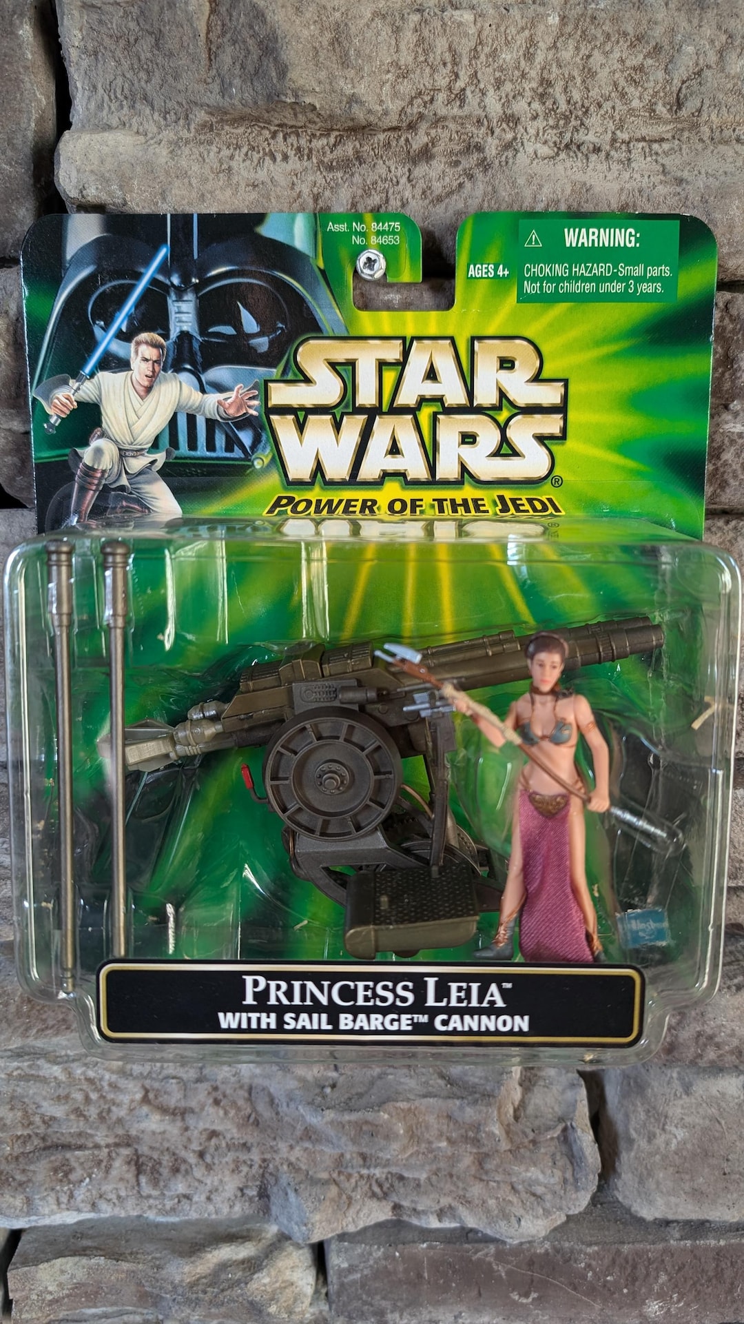 Vintage Star Wars Power of the Jedi Princess Leia With Sail Barge ...
