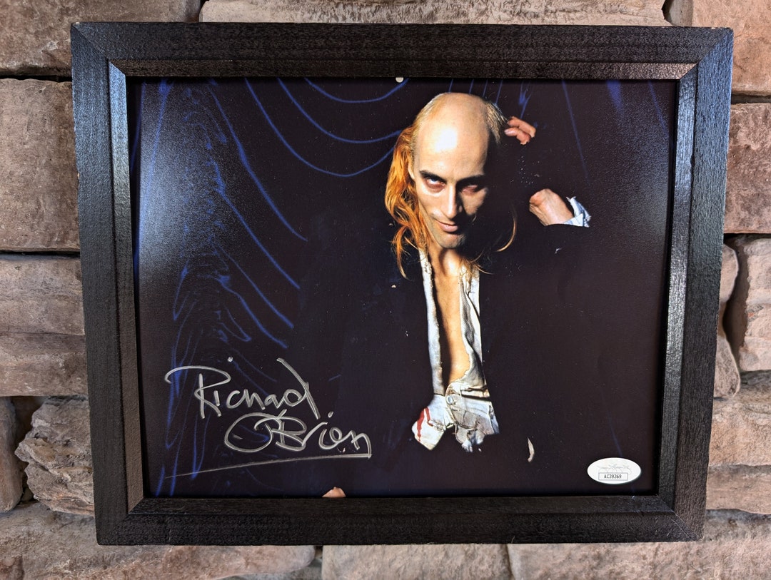 Autographed Richard O'brien Riff Raff in the Rocky Horror Picture Show ...