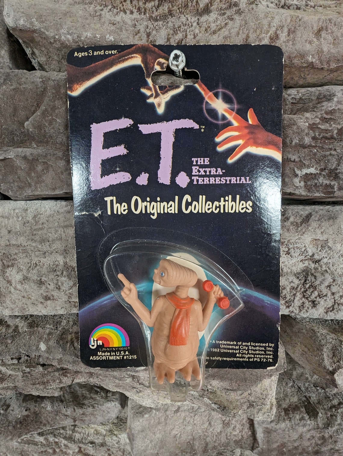 1982 Topps E.T. the Extra Terrestrial the Original Collectibles Figure ...