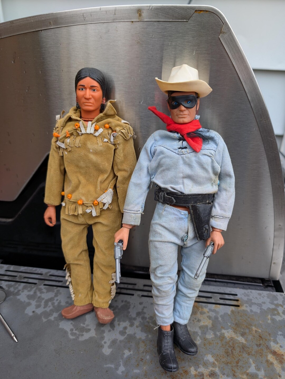 1973 Gabriel Toys the Lone Ranger and Tonto 10 Inch Action Figure - Etsy