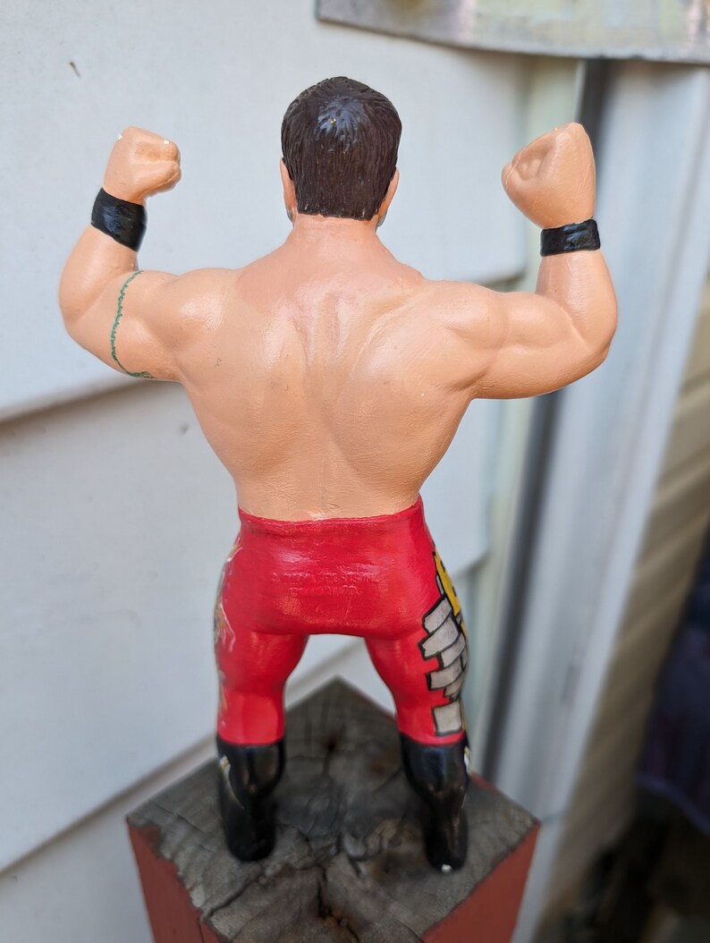 Vintage 1980s WWF WWE LJN Titan Sports Custom Rubber Marcus Alexander ...