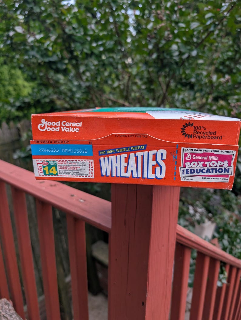 Vintage 1998 Mark Mcgwire St. Louis Cardinals 70 Home Runs Wheaties ...
