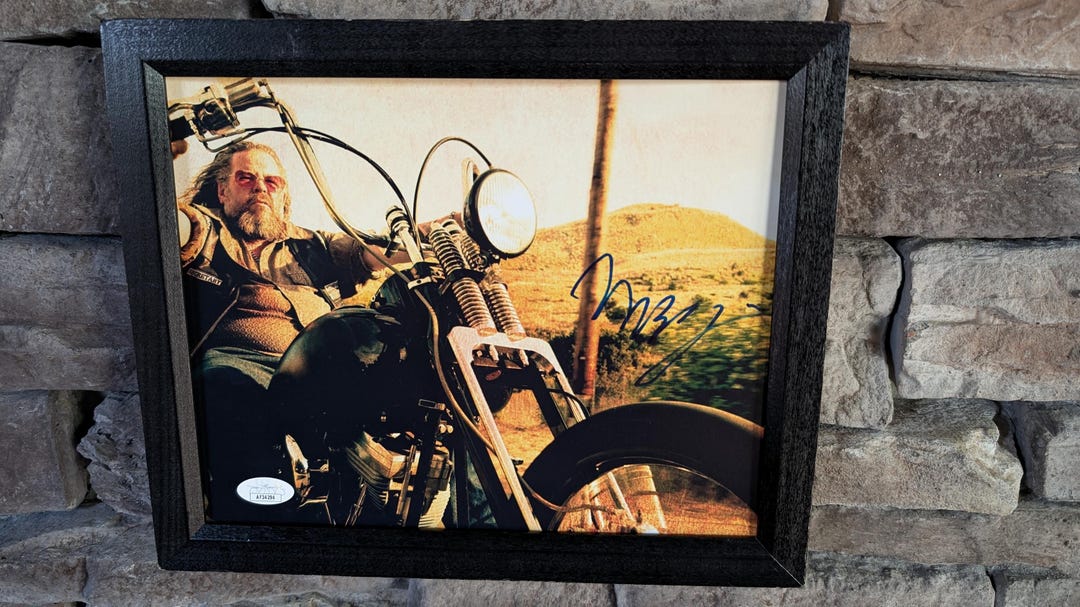 Autographed Mark Boone Bobby Munson Sons of Anarchy. 8x10! Inch Framed ...