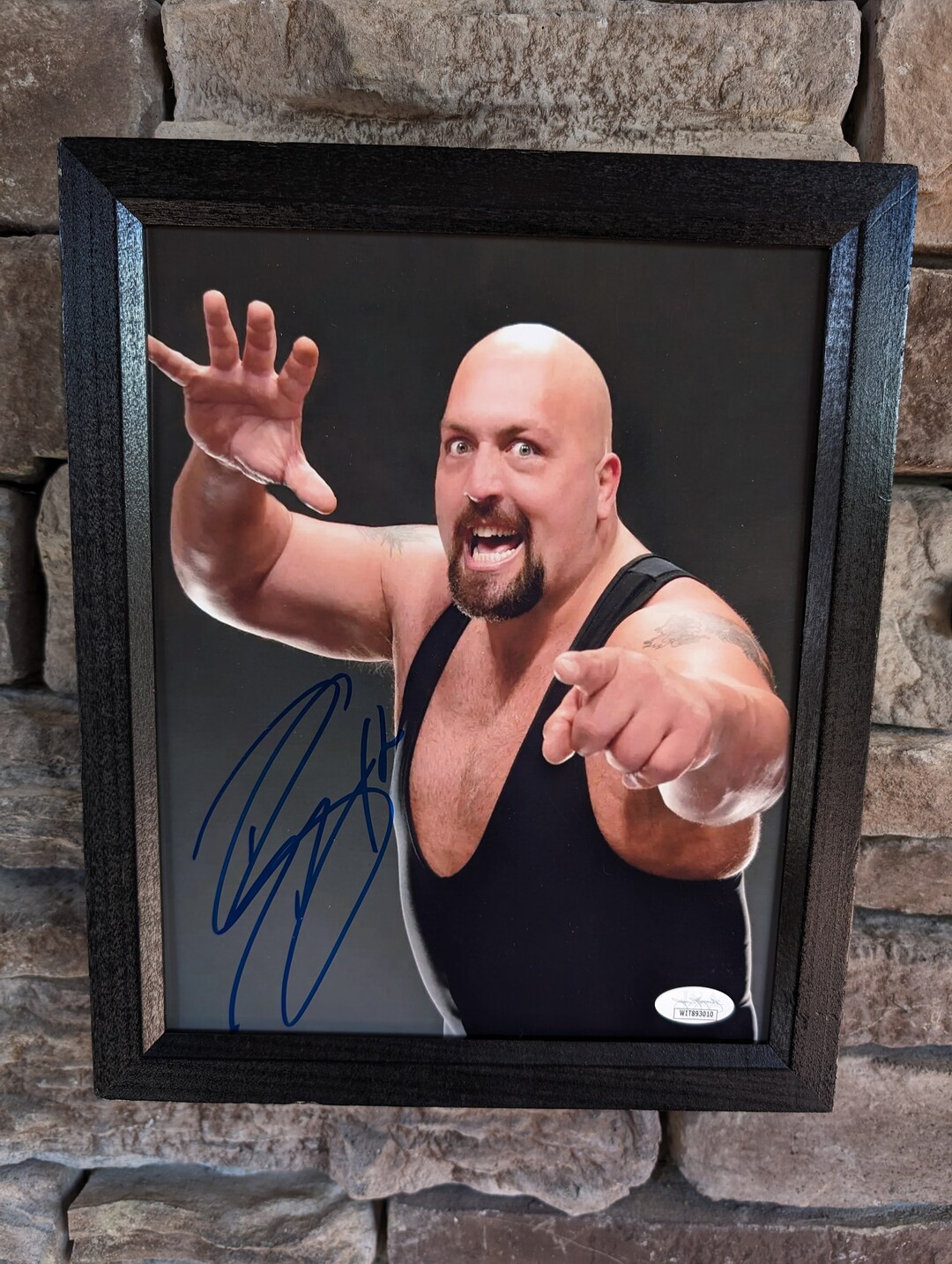 Autographed the Big Show Giant 8x10 Inch Framed Photo With Certificate ...
