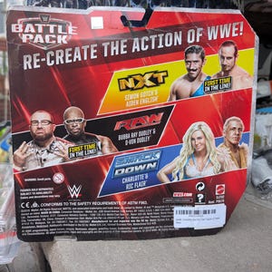 Vintage Mattel Toys WWF WWE Battle Pack Series 41 Ric Flair and ...