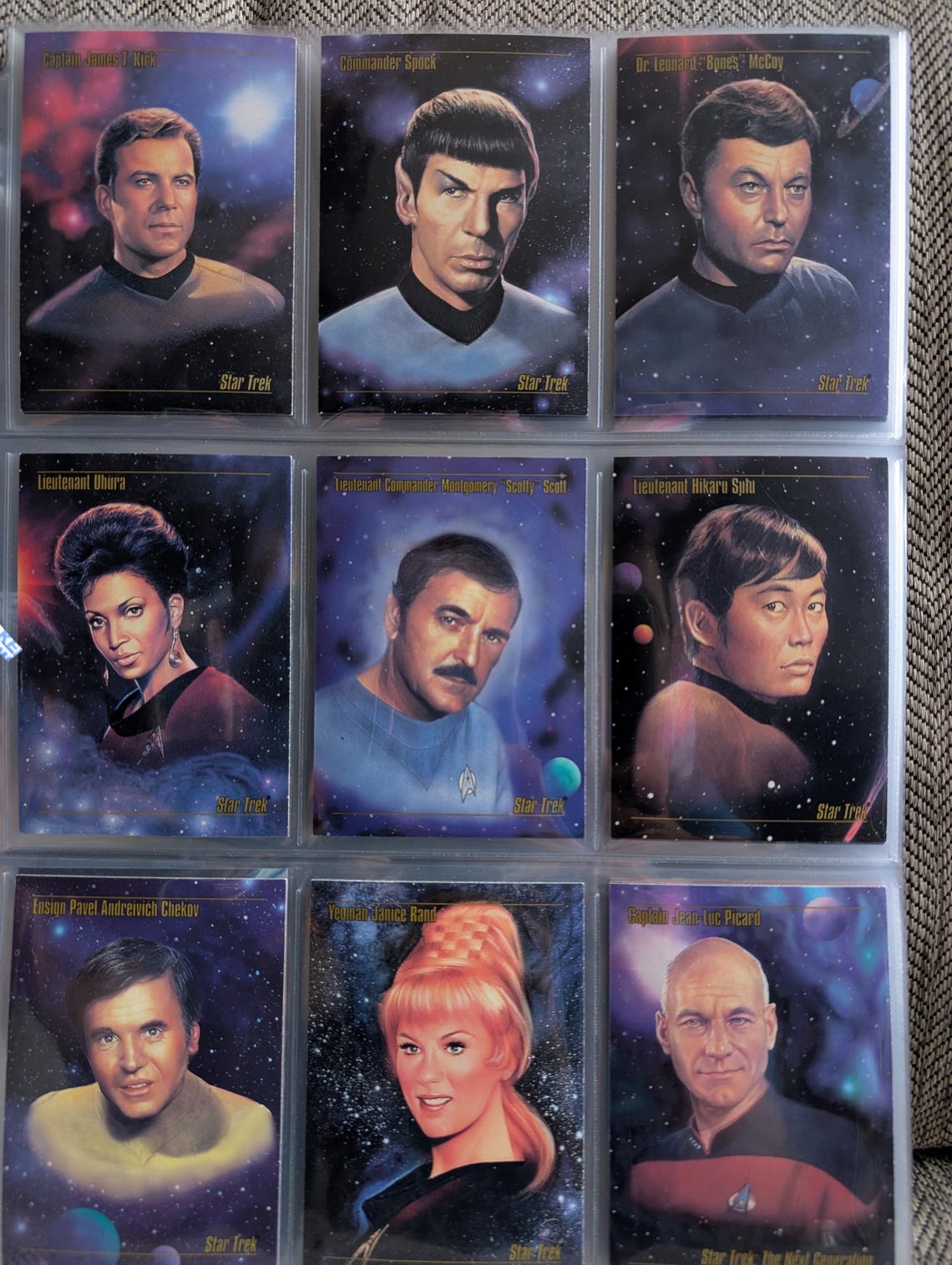 Vintage 1993 Skybox Star Trek Master Series 90 Card Complete Set. - Etsy