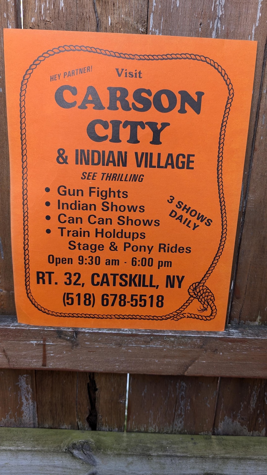 Vintage 1980s Cardboard Advertising Sign From Carson City in the ...