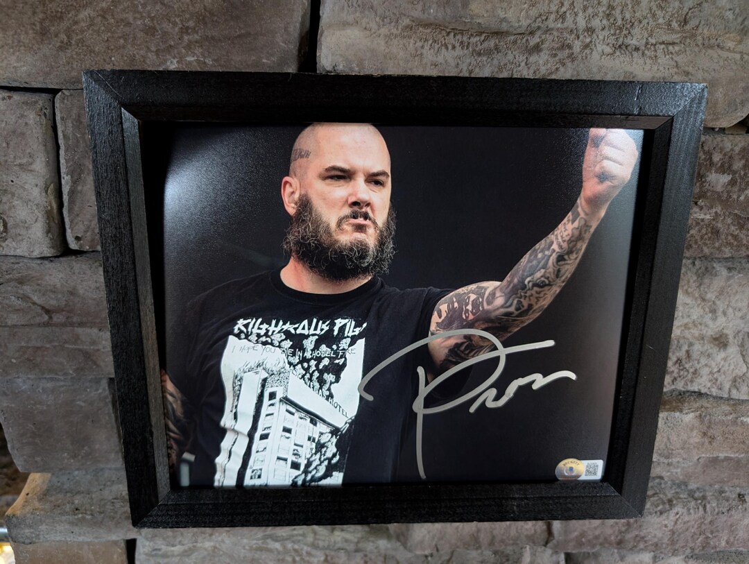 Autographed Phil Anselmo Pantera Lead Singer 8x10 Inch Photo With ...