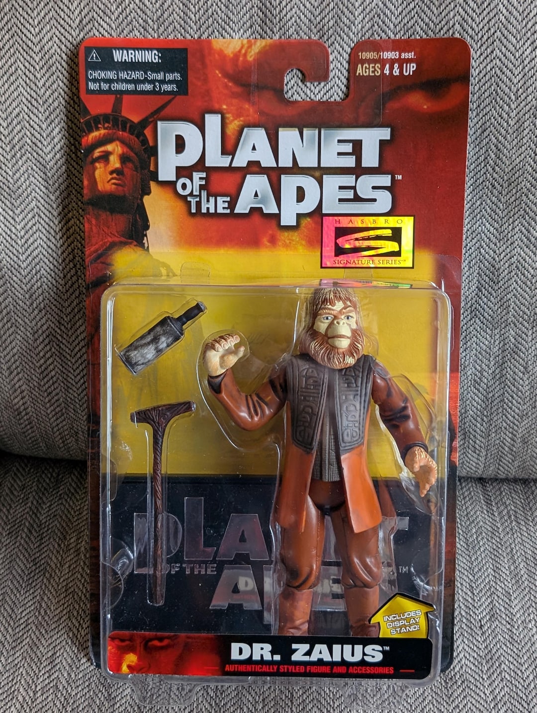 1999 Hasbro Signature Series Planet of the Apes Dr. Zaius Action Figure ...
