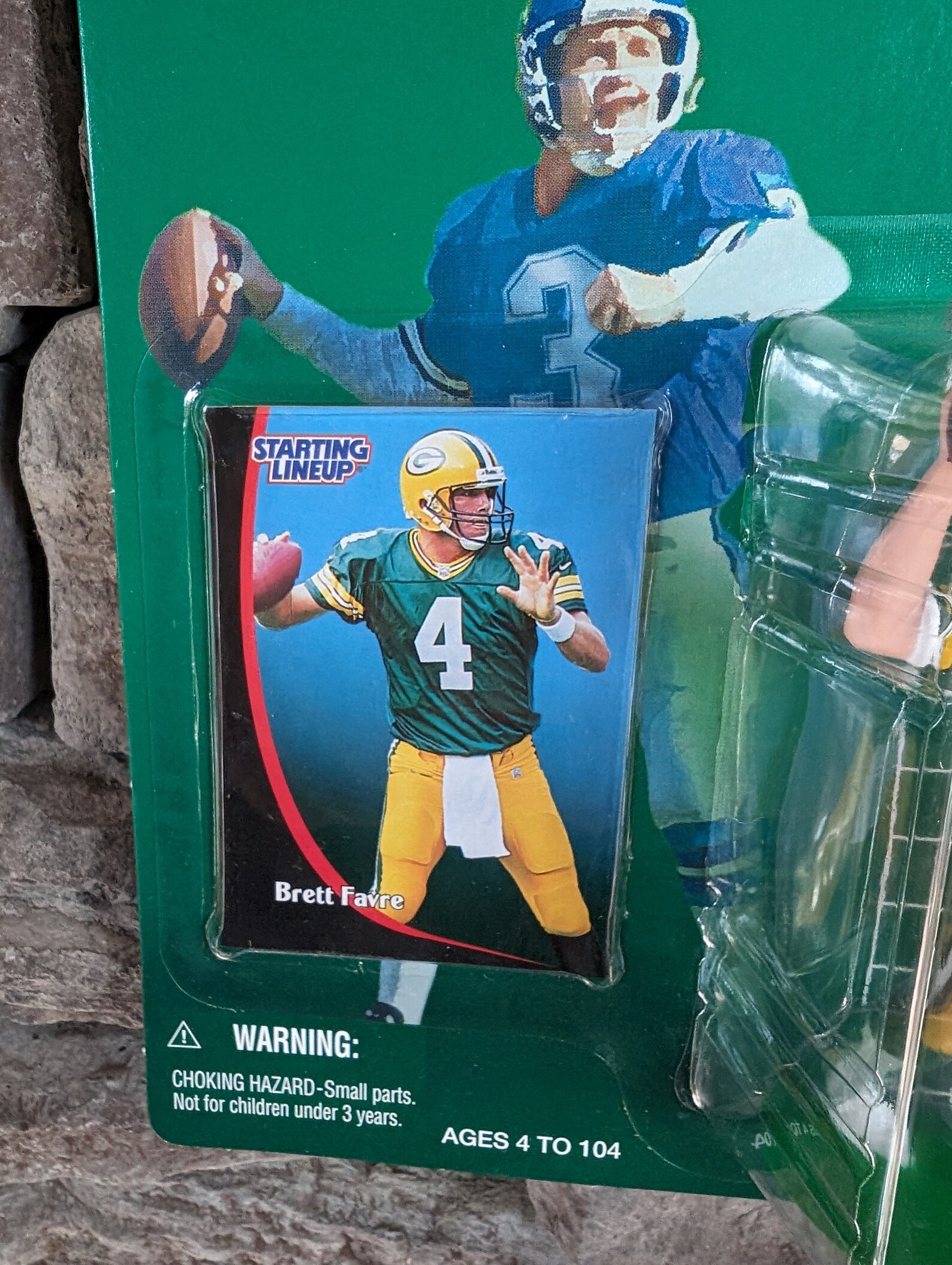 Vintage 1998 Starting Lineup Brett Favre Green Bay Packers Figure in ...