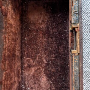 Antique Civil War Era Wood Box With Initials Owned by an Identified ...