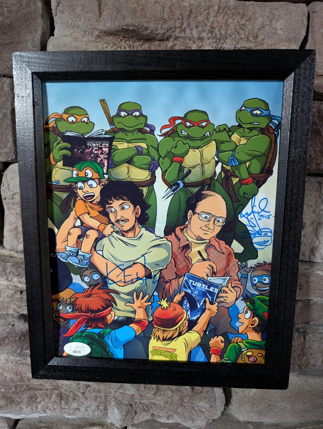 Autographed Peter Laird and Kevin Eastman Teenage Mutant Ninja Turtles ...