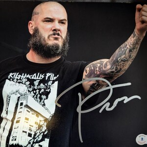 Autographed Phil Anselmo Pantera Lead Singer 8x10 Inch Photo With ...