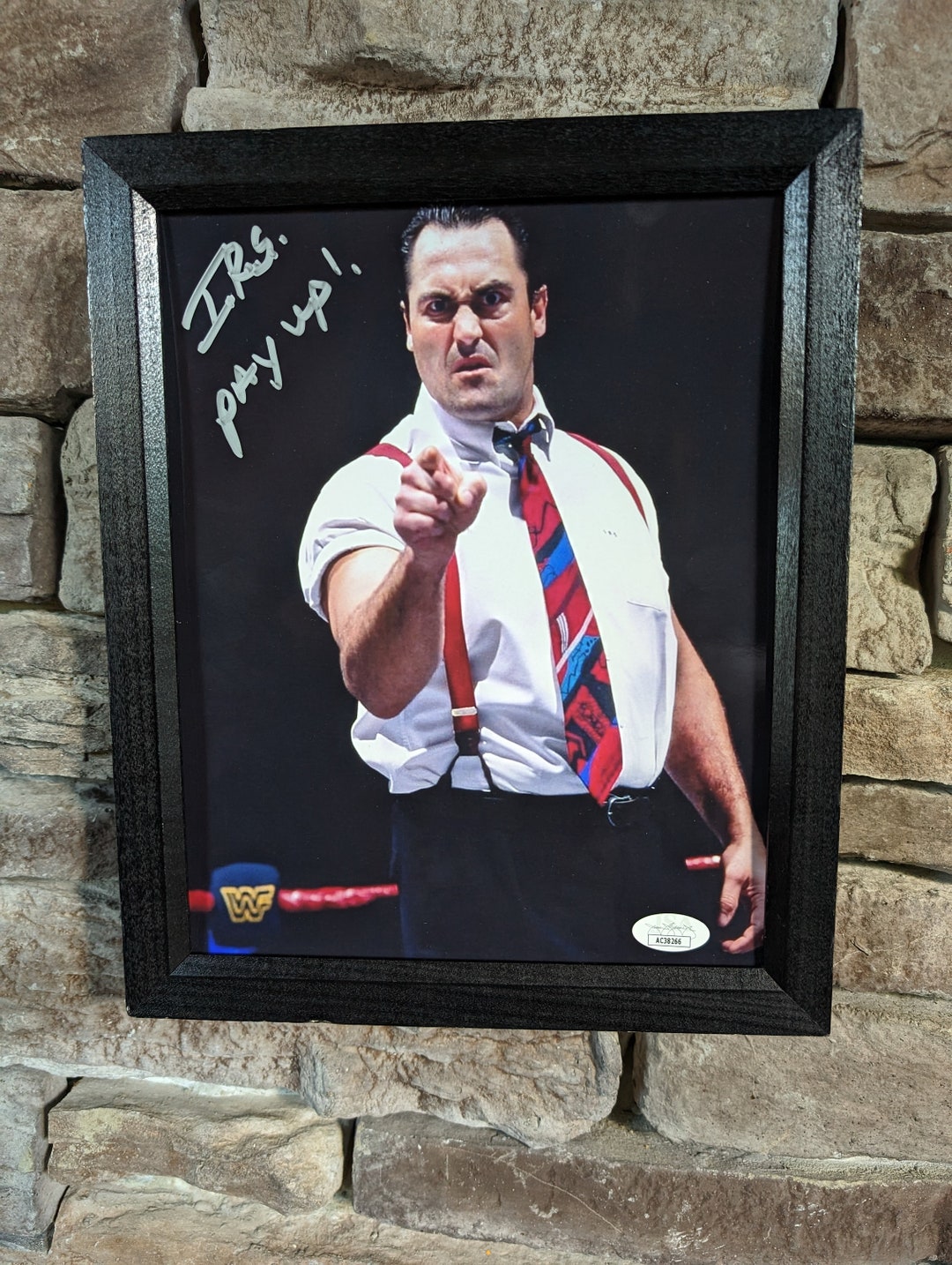 Autographed IRS Irwin R Schyster 8x10 Inch Framed Photo With ...