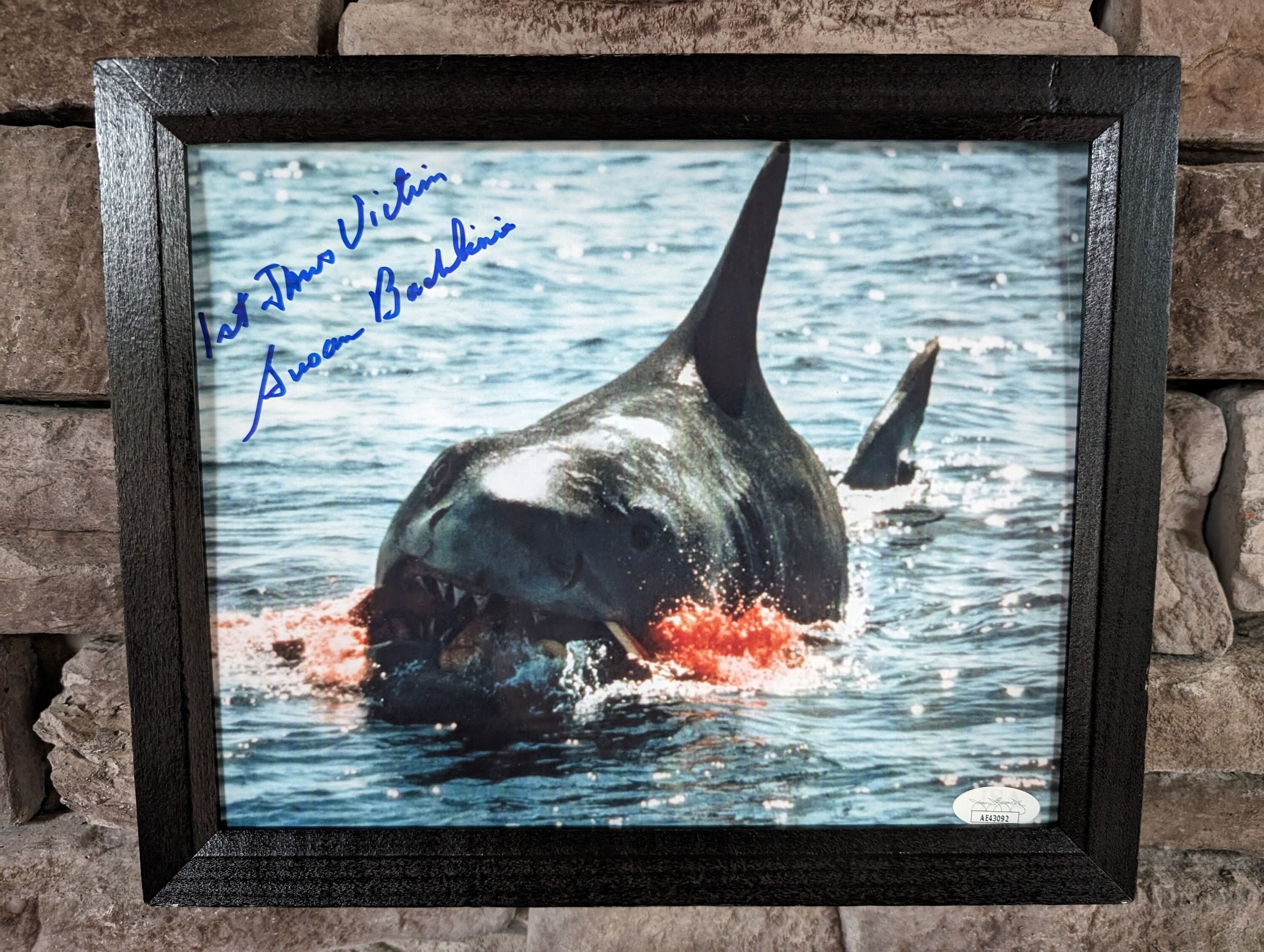 Autographed Susan Backlinie Jaws First Victim Chrissie JAWS 8x10 Inch ...