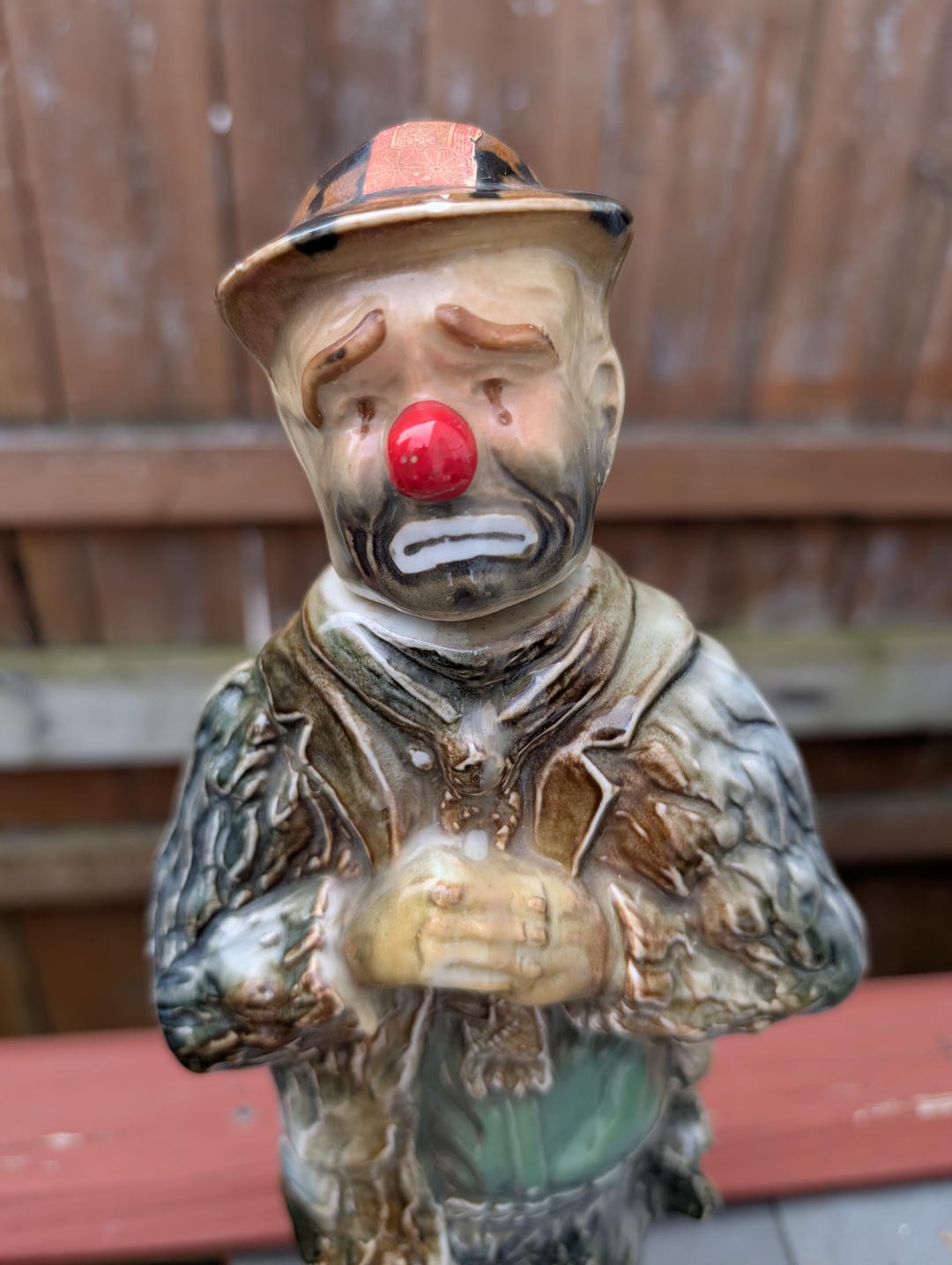1970s Jim Beam Whiskey the Original Emmett Kelly Clown Decanter. - Etsy