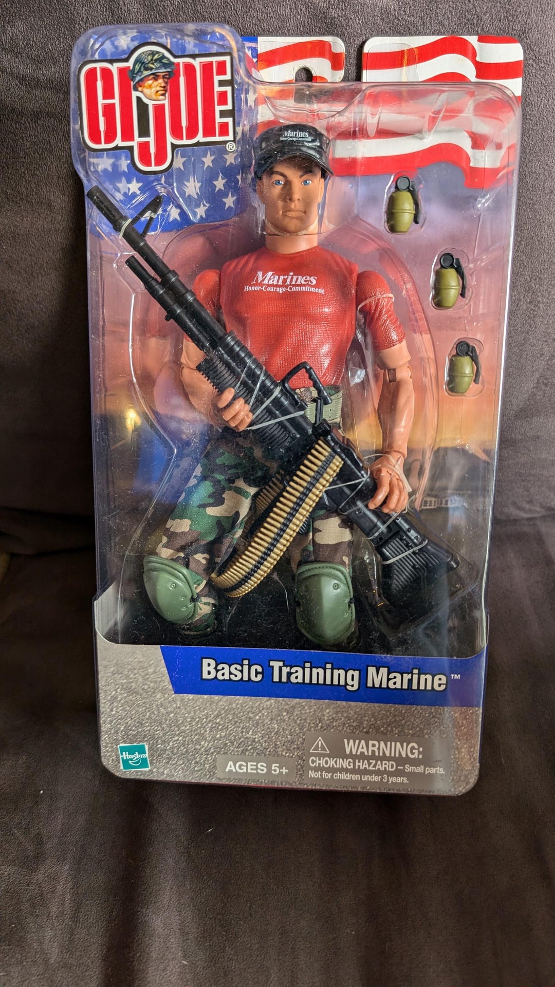 Vintage 1990s GI Joe Basic Training Marine Collectors Edition Doll in ...