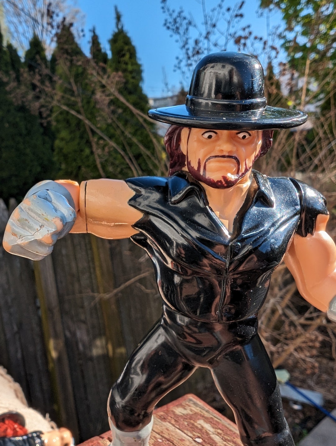 Vintage 1990s WWF WWE Hasbro the Undertaker Wrestling Figure - Etsy