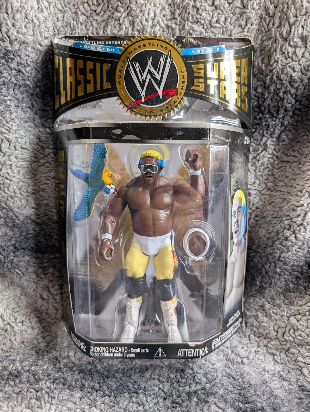 Jakks Pacific Koko Beware the Bird Man WWE Classic Superstars Collector ...