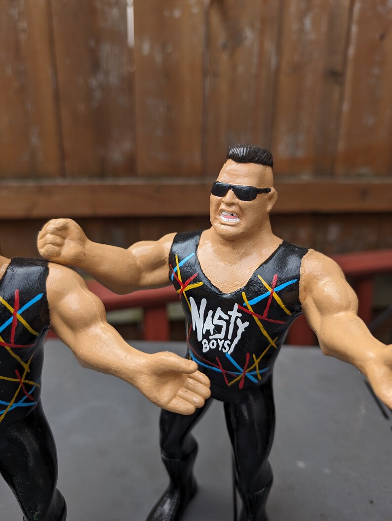 Vintage 1980s WWF WWE LJN Titan Sports Custom the Nasty Boys Brian ...