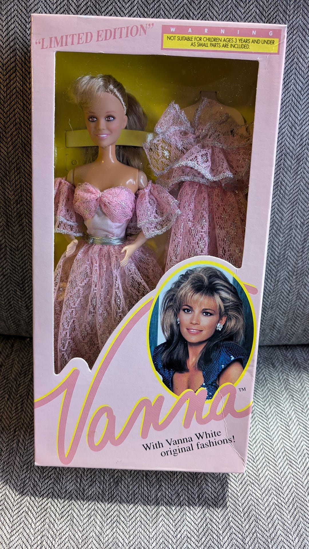 Vintage 1990s HSC Limited Edition Vanna White Doll in Original Box ...