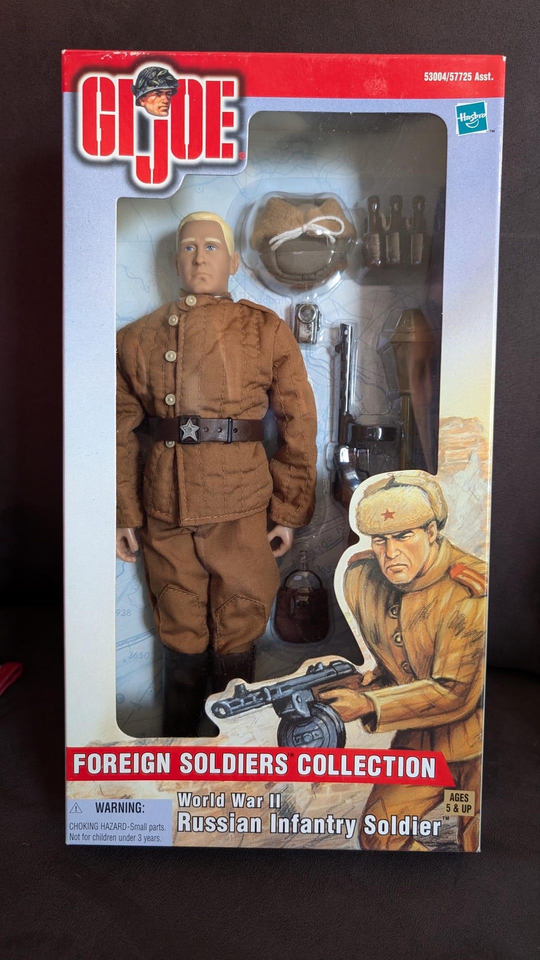 Vintage 1990s GI Joe WWII Foreign Soldiers Collection Russian Infantry ...