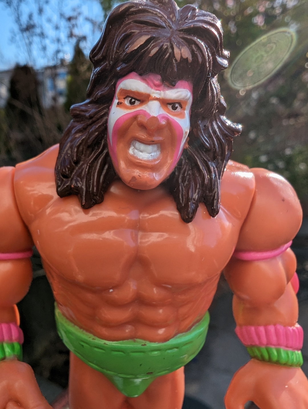 Vintage 1990s WWF WWE Hasbro the Ultimate Warrior Wrestling Figure - Etsy