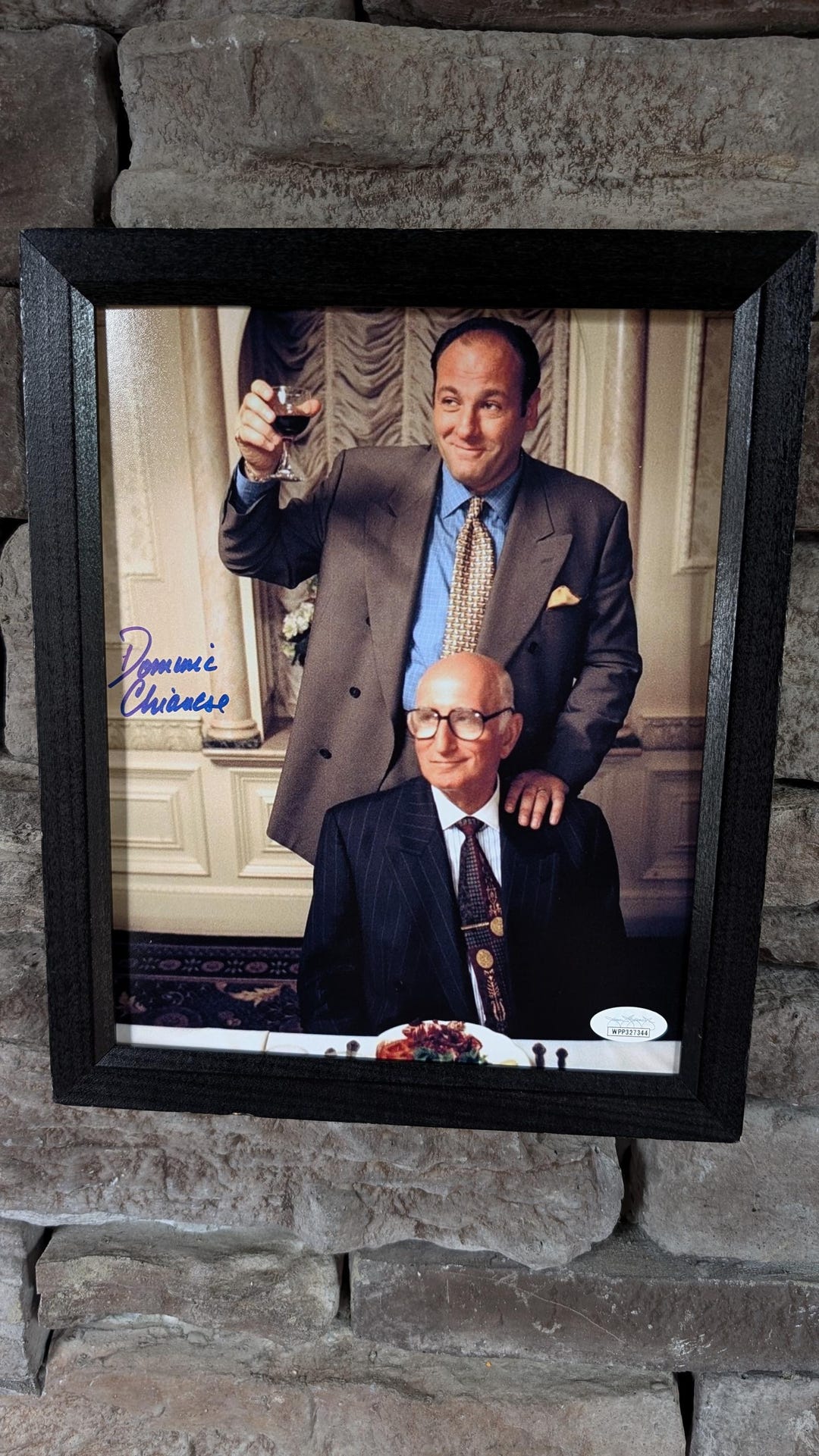 Autographed Dominic Chianese Uncle Junior Junior Soprano the Sopranos ...
