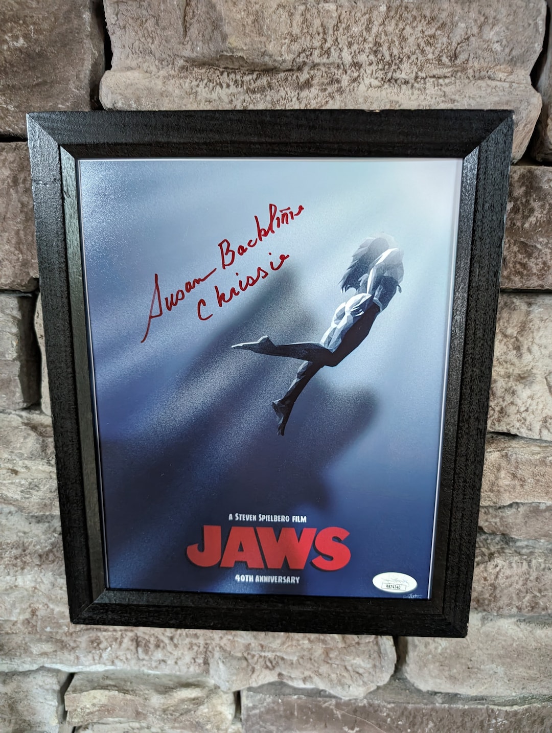 Autographed Susan Backlinie Jaws First Victim Chrissie JAWS 8x10 Inch ...