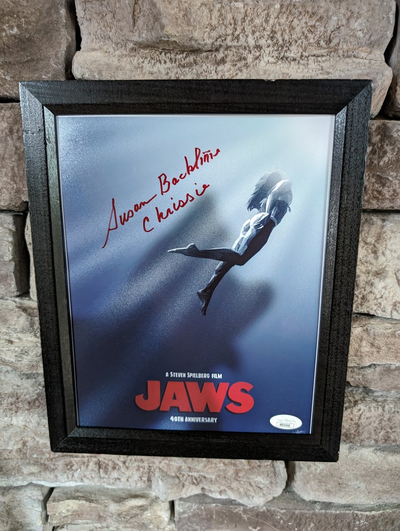 Autographed Susan Backlinie Jaws First Victim Chrissie JAWS 8x10 Inch ...