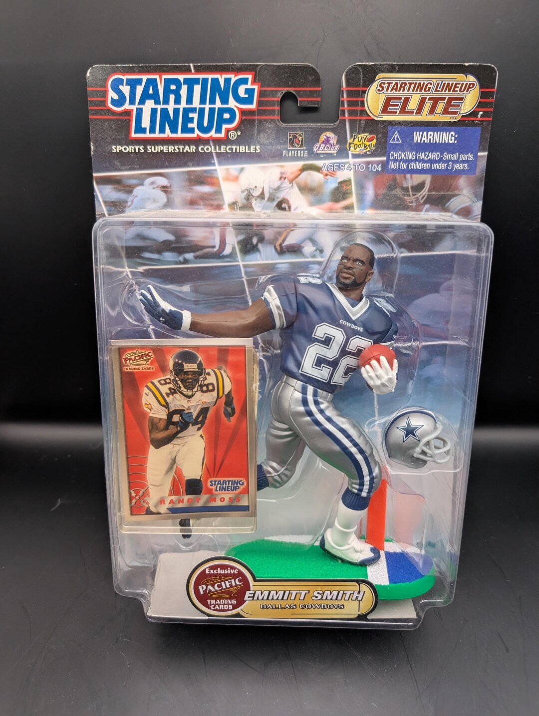 Vintage 2000 Starting Lineup Elite Emmitt Smith Dallas Cowboys Figure ...