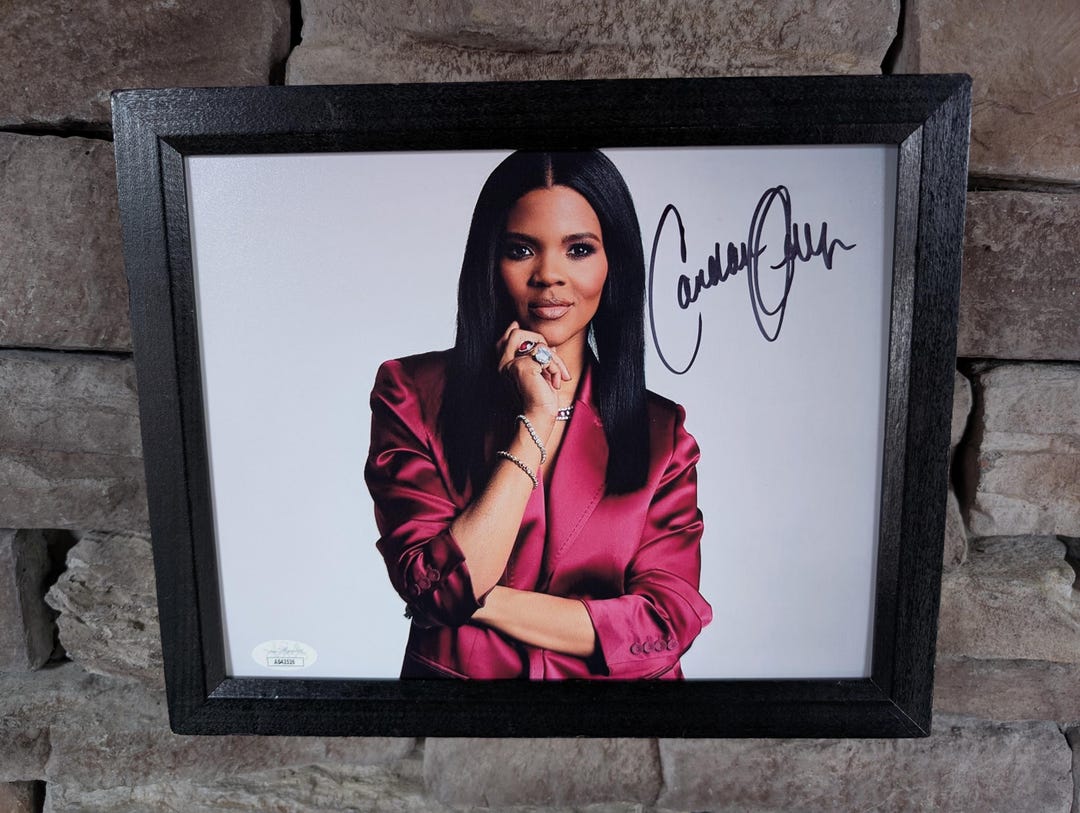 Autographed Candace Owens 8x10 Inch Framed Photo With Certificate of ...