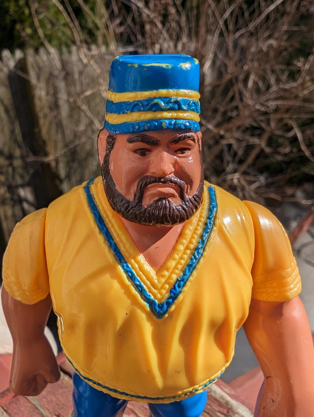 Vintage 1990s WWF WWE Hasbro Akeem Wrestling Figure - Etsy