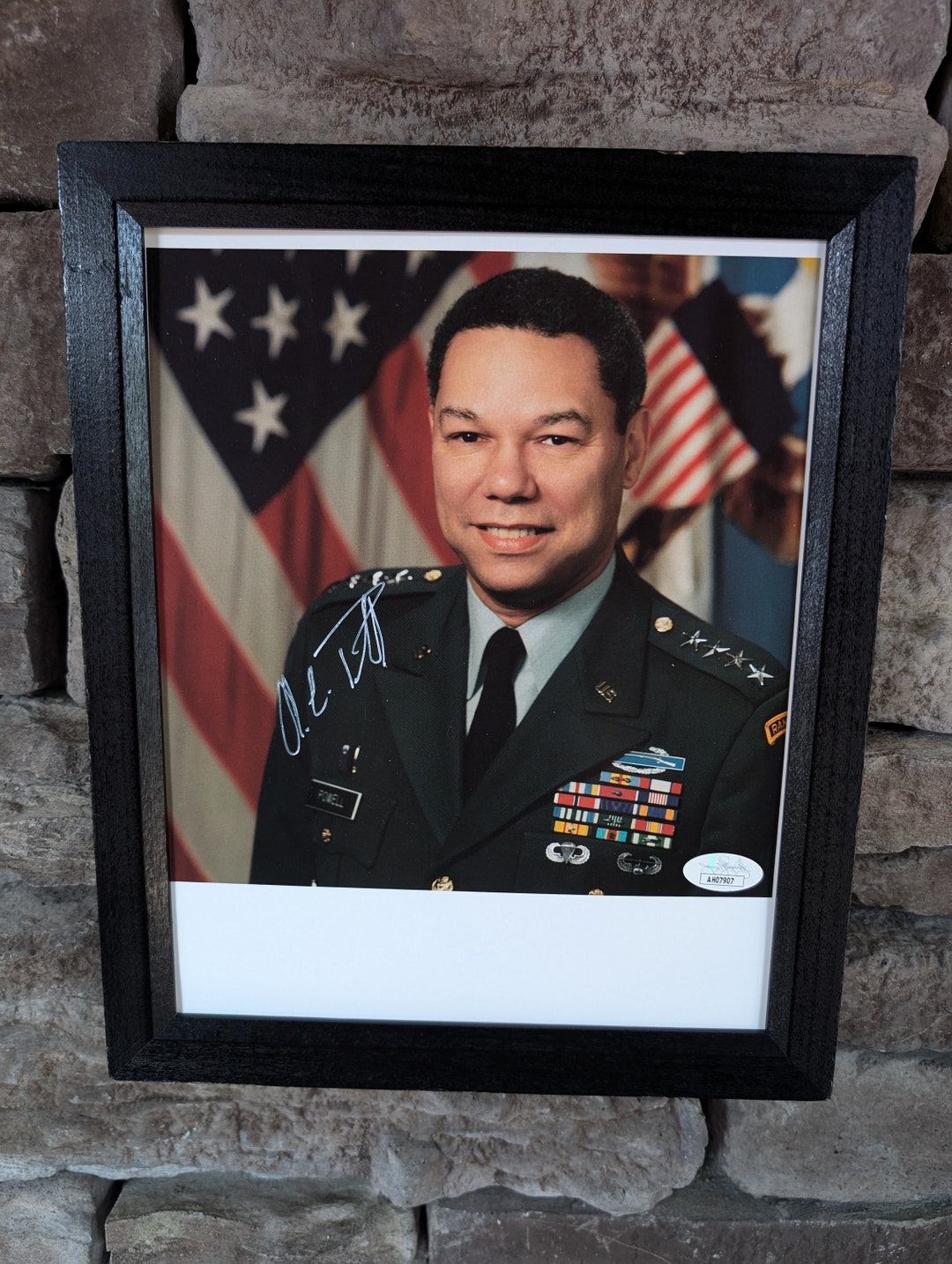 Autographed General Colin Powell Former Secretary of State 8x10 Inch ...