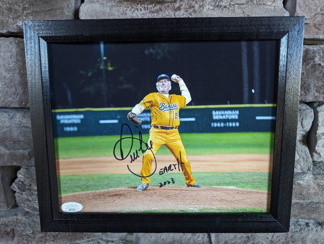 Autographed Bill the Spaceman Lee Savannah Bananas . 8x10 Inch Framed ...