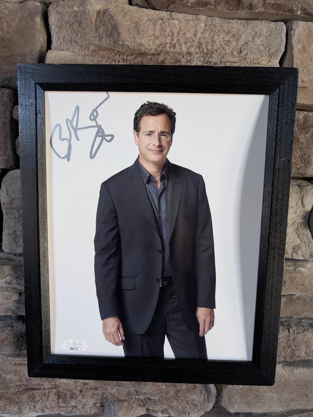 Autographed Bob Saget Danny Tanner on Full House 8x10 Inch Framed Photo ...