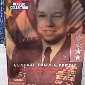 Vintage 1990s GI Joe Classic Collection General Colin Powell Operation ...