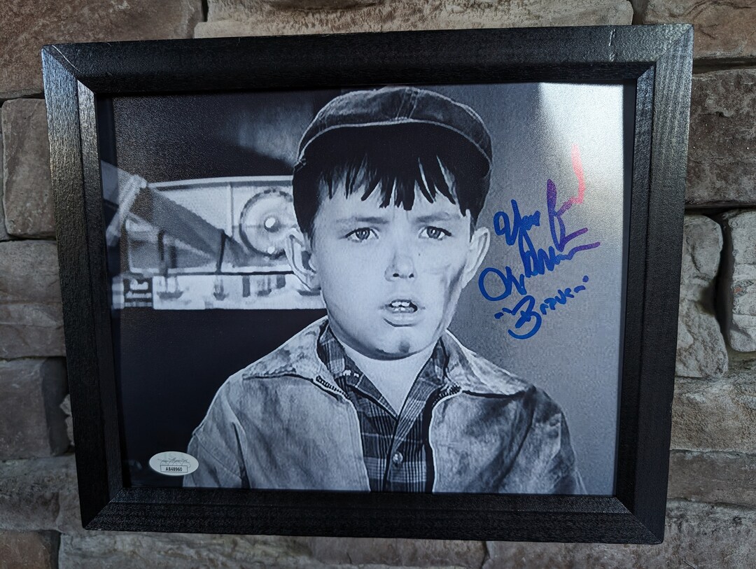 Autographed Jerry Mathers Beaver Cleaver Leave It to Beaver. 8x10 Inch ...