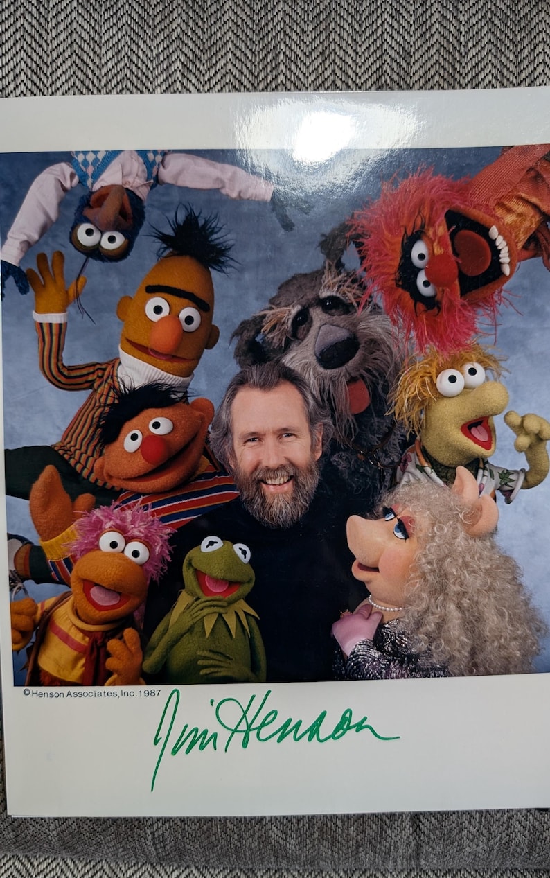 Autographed Jim Henson the Muppets Creator and Puppeteer 8x10 Inch ...