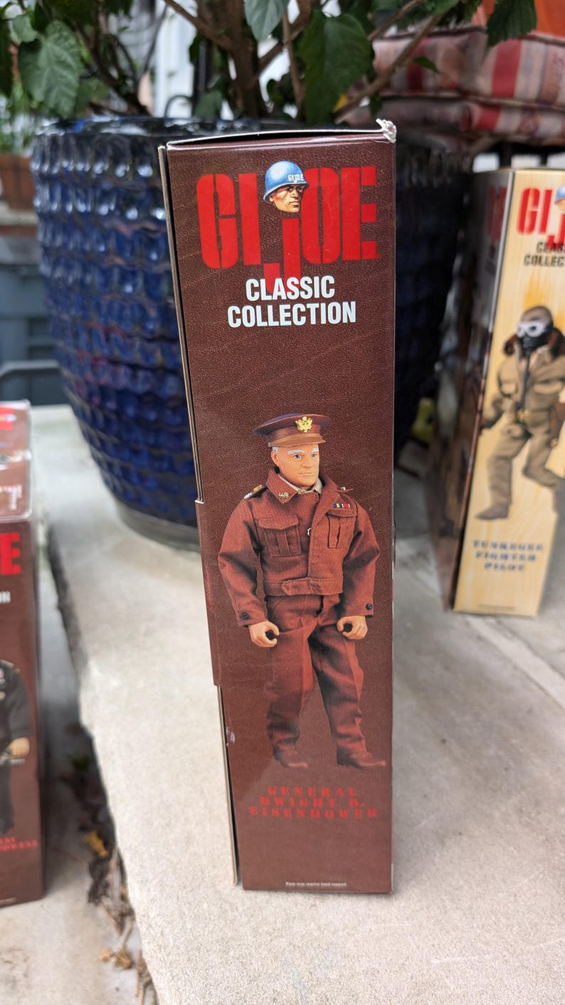 Vintage 1990s GI Joe Classic Collection General Dwight D Eisenhower ...