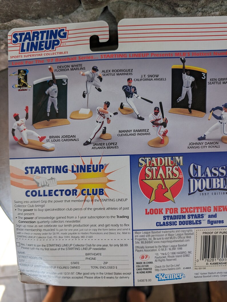 Vintage 1997 Starting Lineup Cooperstown Collection Dottie Kamenshek ...