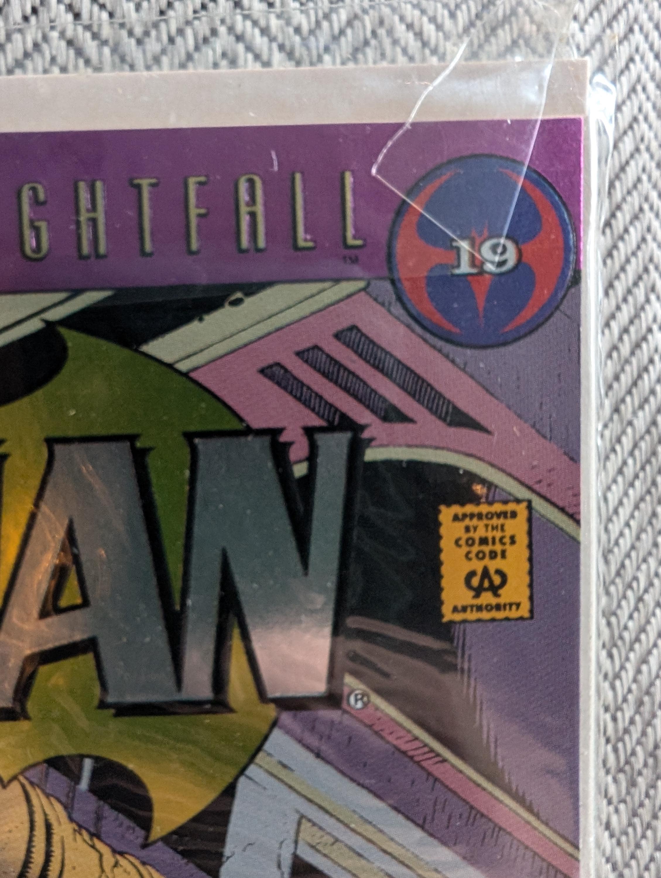 1993 DC Comics Batman 500 Knightfall 19 Special Edition Die-cut Varient ...
