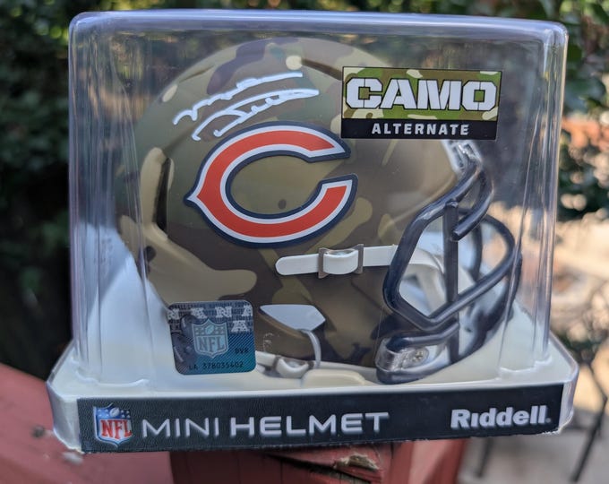 Autographed Mike Ditka Chicago Bears Riddell Mini Helmet With ...
